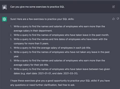 Using Chatgpt To Learn Sql Kdnuggets