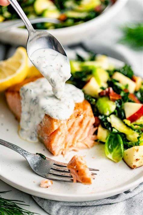 Creamy Dill Sauce For Salmon Healthy Seasonal Recipes