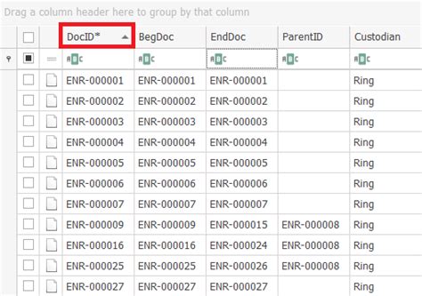 Sorting Readysuite® Load File Tool