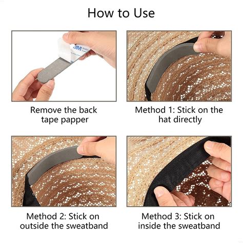 How To Use Hat Size Reducer Tape At Larry Cyr Blog