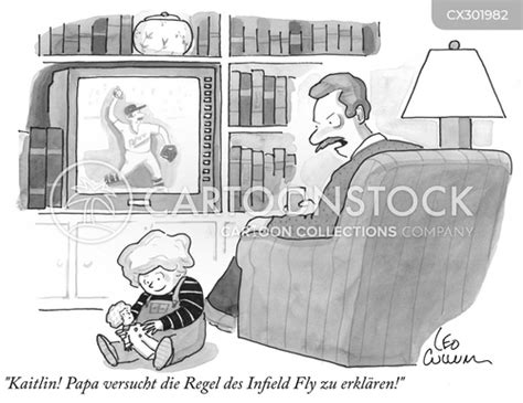 Cartoons Und Karikaturen Mit Vater Tochter Beziehung