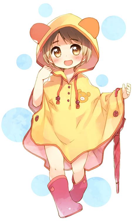 Rain Poncho Danbooru