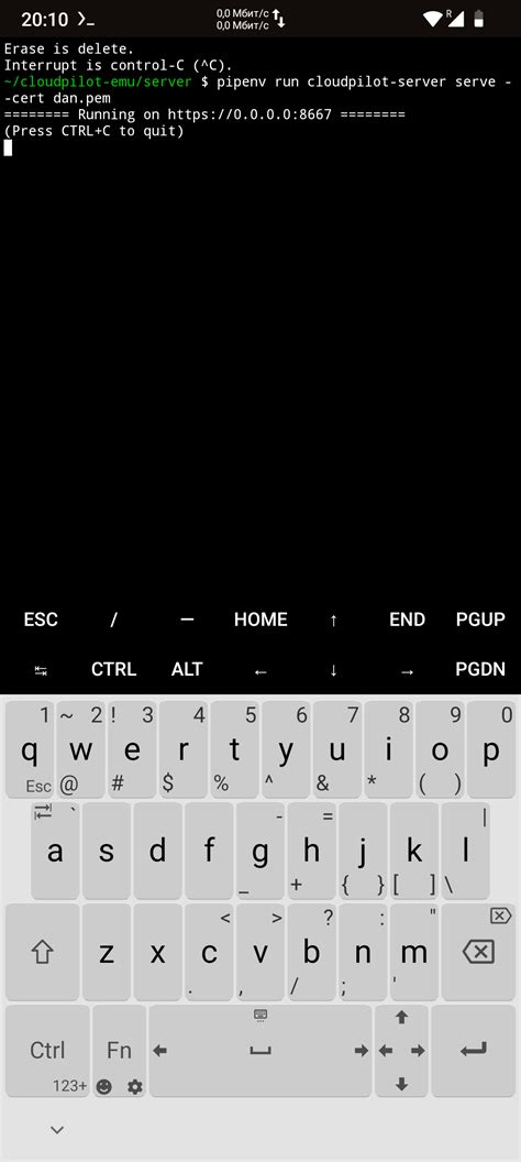Building Cloudpilot Server On Termux · Issue 52 · Cloudpilot Emu