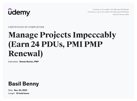 basil benny on linkedin coursecompletion projectmanagement