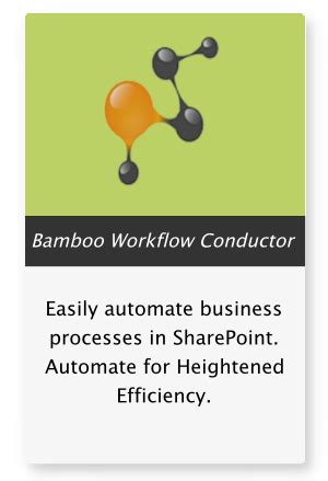 SharePoint Workflow Conductor Bamboo Solutions