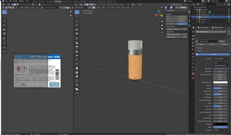 How To Place An Image On A Curved Object Materials And Textures