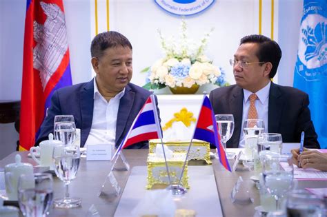 លោក ហ៊ុយ វណ្ណៈ ទទួលជួបពិភាក្សាការងារជាមួយគណៈប្រតិភូក្រុមប្រឹក្សាជាតិសារព័ត៌មានថៃ សារព័ត៌មាន