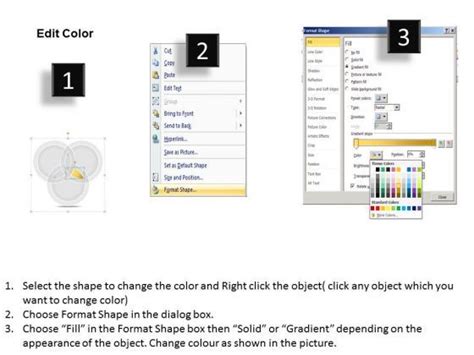 Three Overlapping Concepts Venn Diagram Business Plan Outline