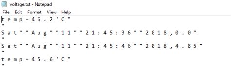visualise measured data over local network following server client relationship between arduino