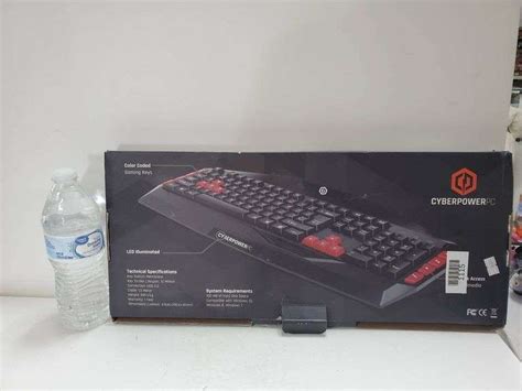 Cyberpowerpc Led Illuminated Gaming Keyboard With Hybrid Key Switches