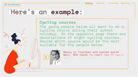 B1 Preliminary Reading And Use Of English Part 2 Youtube