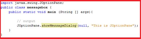 Messagebox Java Netbeans Membuat Pesan Gui Java Netbeans ~ Materi