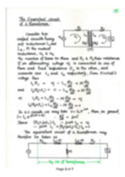 Solution Transformer Physics Studypool
