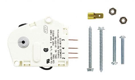 Whirlpool Mfr Part W10822278 Refrigerator Defrost Timer 50jw98w10822278 Grainger
