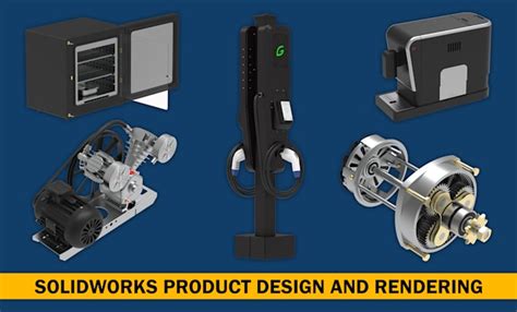 Do Solidworks D Product Rendering Product Design Cad Design By Aptocad Fiverr