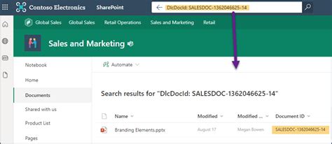 how to enable document id feature in sharepoint online