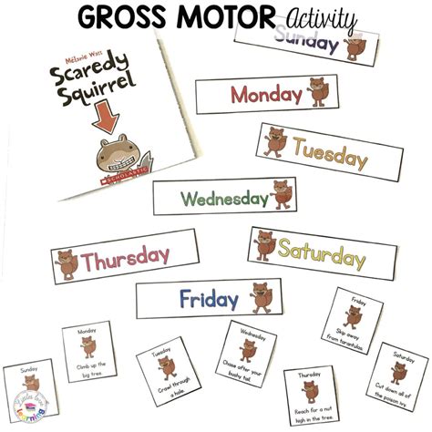 The Best Preschool Activities For Scaredy Squirrel