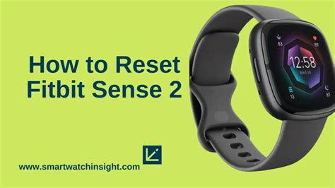 How To Reset Fitbit Sense In Easy Steps