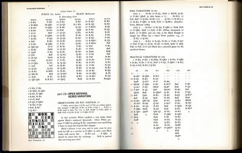Chess Openings Theory And Practice The Chess Collector
