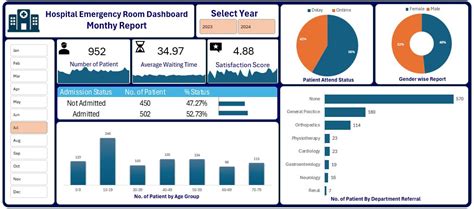 Excel Datavisualization Dashboard Healthcareanalytics Anuj Morya