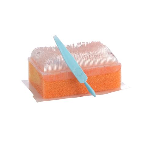 Bd E Z Scrub 107 Surgical Scrub Brush Sponge 4 Chg Red 371073