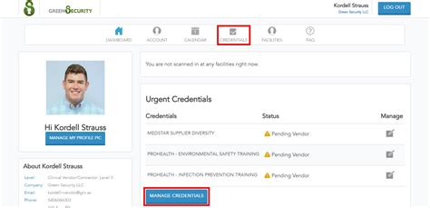 View And Submit Credentials Green Security View And Submit Credentials Green Security