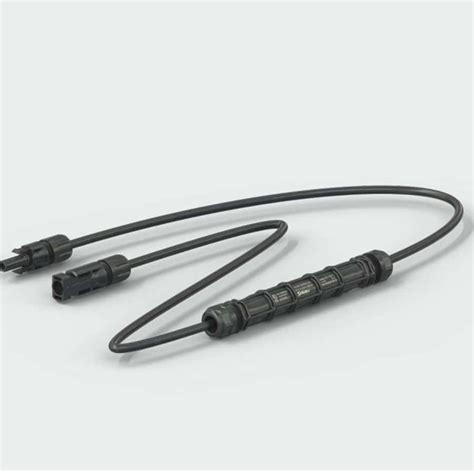 Mc4 Staubli In Line Fuse 55cm Lead 20a 1500v Ip68 Tuv Certified 55000192 Xerogrid