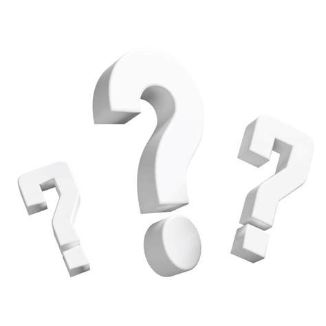 3d Question Mark Pngs For Free Download