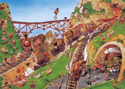 Getaway Car Fred 1000 Piece Jigsaw Puzzle By Heye Serious Puzzles