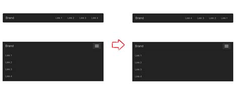 Html Change Order Of Navbar Header List Elements Without Change Order In Toggle Navigation