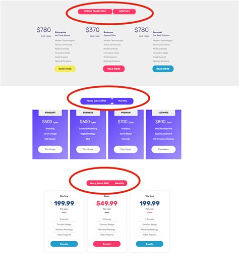 Price Table Blocks Mobirise Forums
