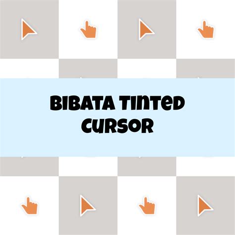 Cute Cursor Bibata Tinted Cursor Space