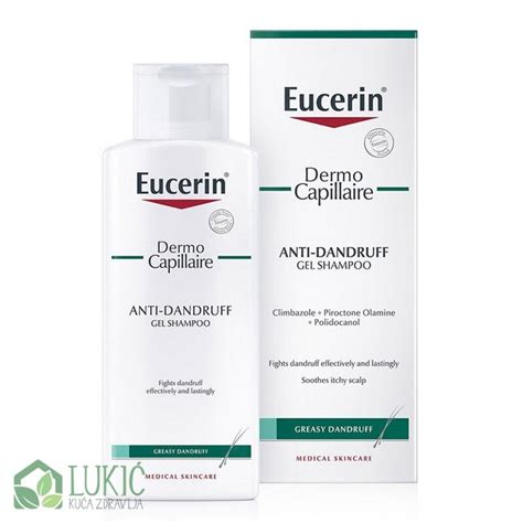 Eucerin Dermocapillaire šampon Protiv Masne Peruti Kontrola Masne Peruti I Seboreje Apoteka