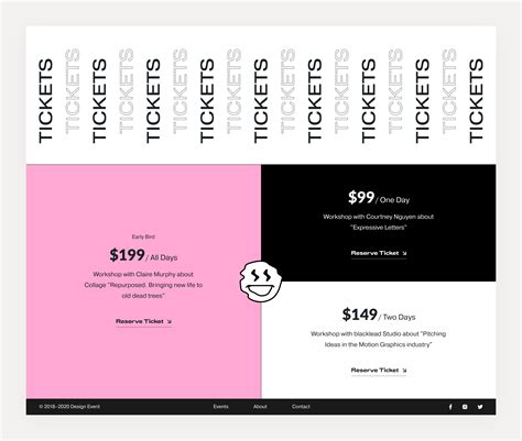 Design Event Landing Page By Ivan Ivanov On Dribbble Design Event Landing Page By Ivan Ivanov On Dribbble