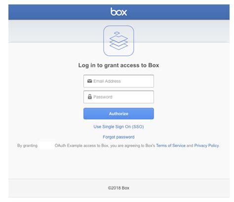 understanding requests to authorize or allow applications box support