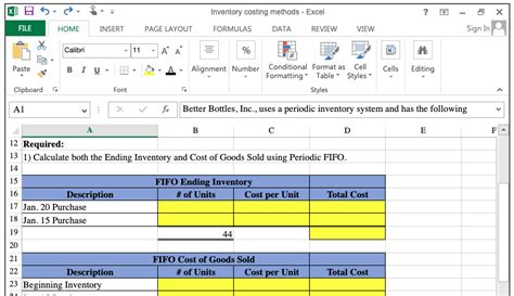 Solved 1 Calculate Cost Of Ending Inventory And Cost Of Chegg