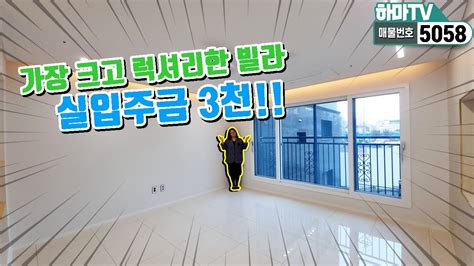 장흥신축빌라 ★실입3천★양주에 고급빌라들이 몰려있는 장흥 그 중 제일 크고 멋진 집 5058 Youtube