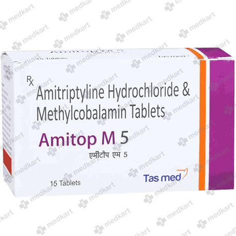 Amitop M 5mg Tablet 15s Price Composition And Generic Alternatives