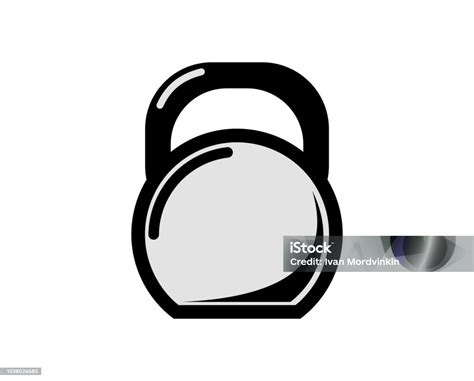 무게 강도 훈련을위한 철 운동 선수를위한 스포츠 장비 흰색 배경에 격리 기호 아이콘 흑백 일러스트 벡터 개념에 대한 스톡 벡터 아트 및 기타 이미지 Istock