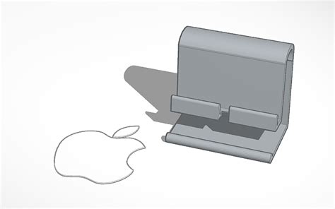 3d Design Iphone Stand Tinkercad