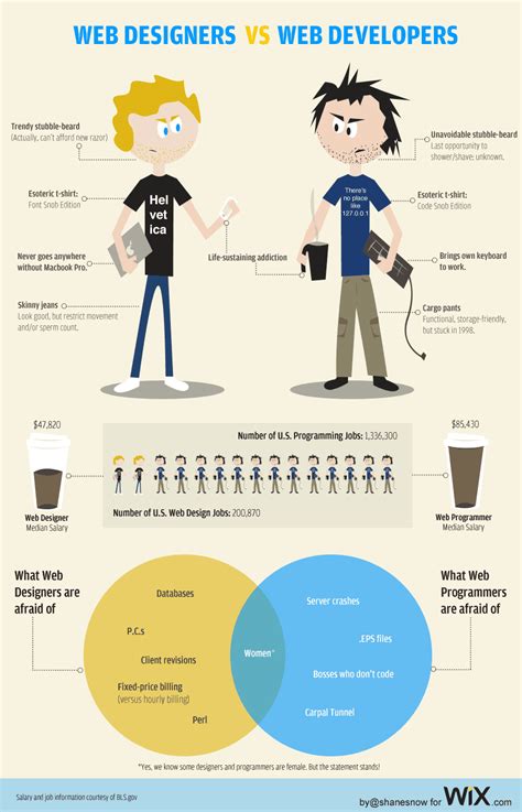 Web Developer Vs Web Designer
