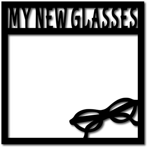 My New Glasses Digital Cut File Svg Instant Download Autumns