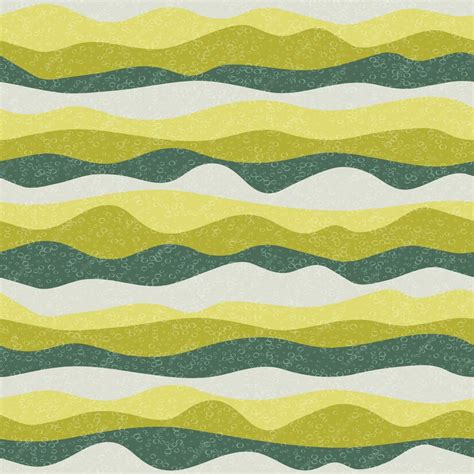 Premium Vector Curve Multicolor Wave Stripes Flow Vector Seamless Pattern