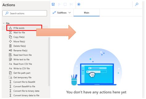 if file exists action power automate desktop kaizen personal computer work