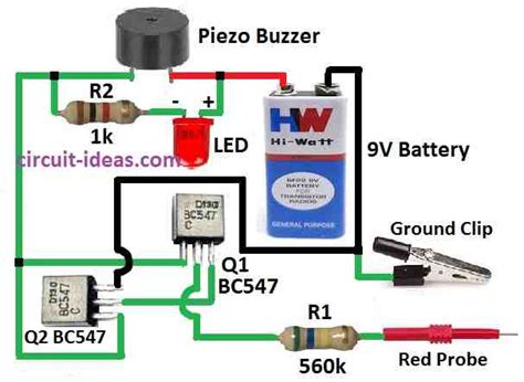 Simple Logic Probe Circuit Using Transistors Circuit Ideas For You