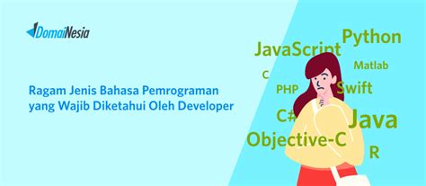 12 Bahasa Pemrograman Yang Sering Dipakai Developer Domainesia