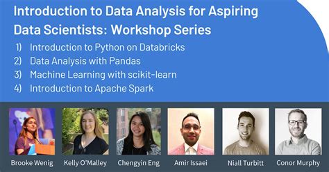 Introduction To Data Analysis Workshop Series Databricks