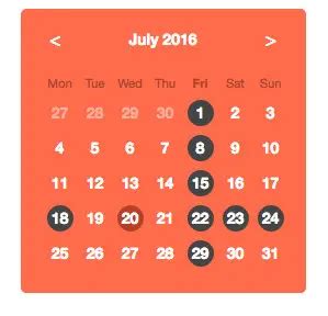 Angular Multi Date Select Directive Angular Script