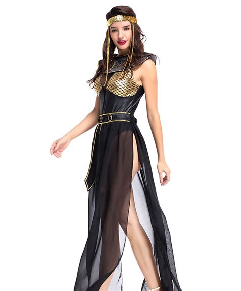 Wholesale Adult Sexy Carnival Halloween Costume Women New Egypt Queen