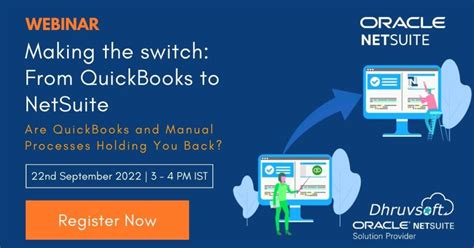Webinar On Migration From QuickBooks To Oracle NetSuite